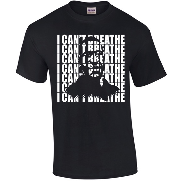 Black Lives Matter | Shirts | I Cant Breathe George Floyd Face Tshirt ...